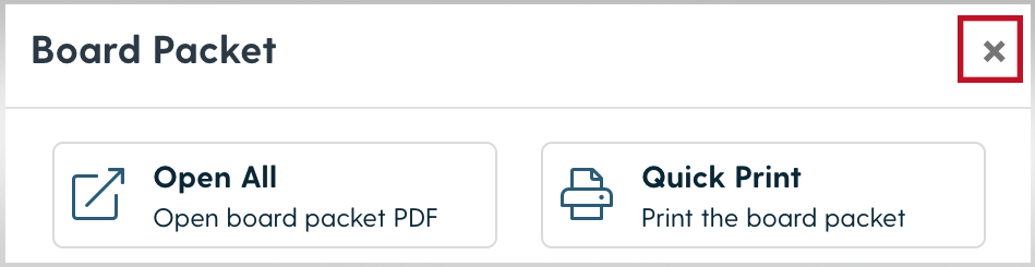 Board Packet — Troubleshooting