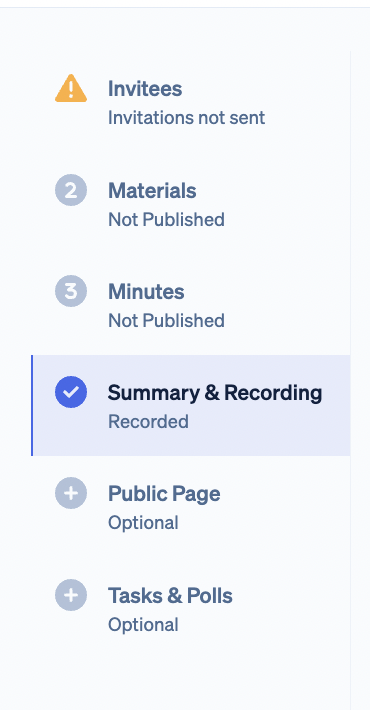 Generate Meeting Transcripts and Summaries in Boardable Video